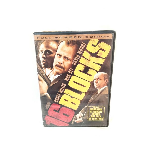 Media | 16 Blocks Dvd Action Adventure | Poshmark
